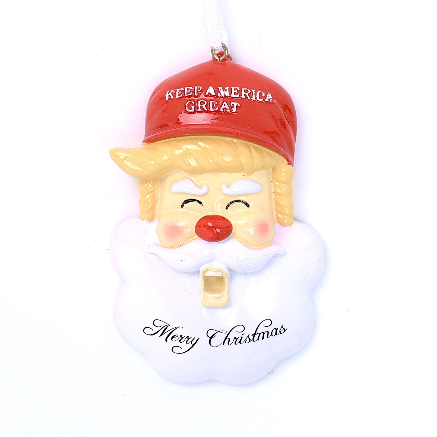 MAGA SANTA HEAD ORNAMENT – Christmas and City